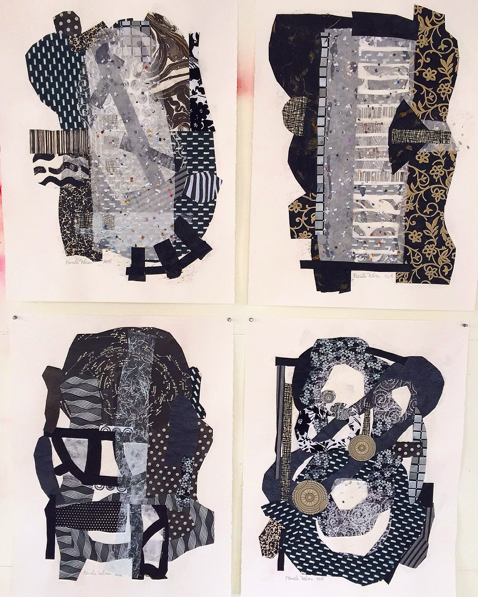 Four Angry Men - Pamela Nelson - Artist and Art Advocate